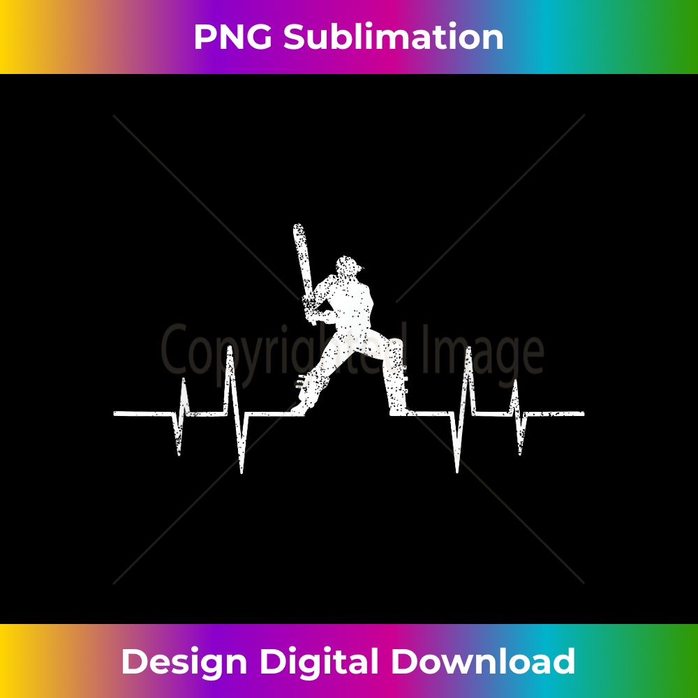 Funny EKG Cricket Game Lover s Cool Cricket Heartbeat - Urba | Inspire ...