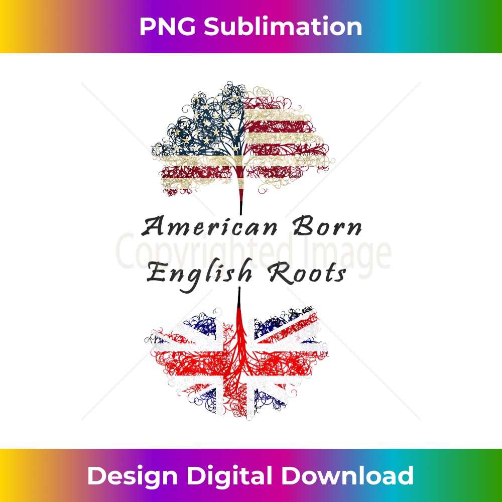 American born, English roots - Contemporary PNG Sublimation | Inspire ...