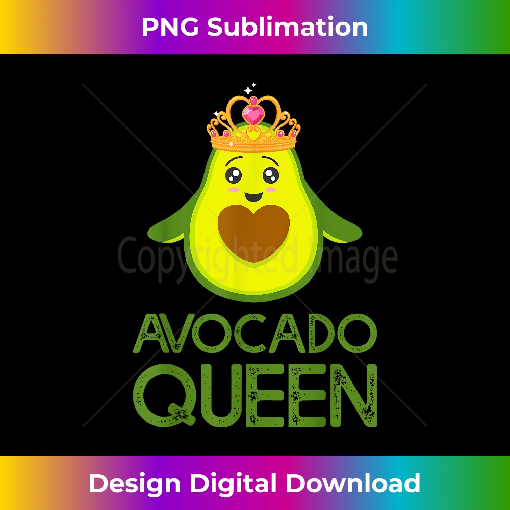 Avocado Fruit Lover Vegetarian Avocado Queen - Luxe Sublimat | Inspire ...