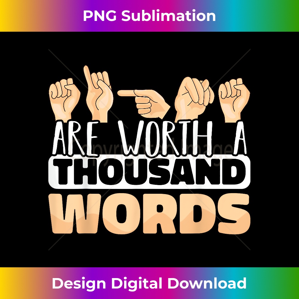 Signs are worth a thousand Words ASL American Sign Language | Inspire ...