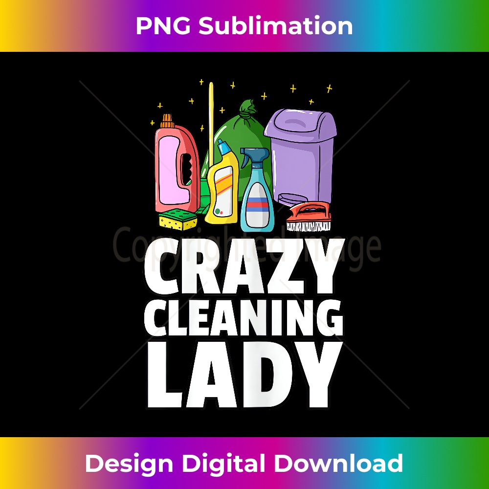 Crazy Cleaning Lady Housekeeping Housekeeper - Futuristic PN | Inspire ...