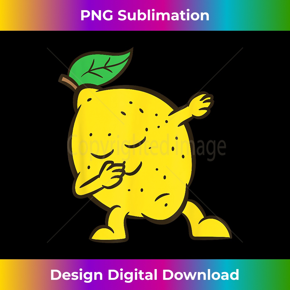 Lemon Dabbing Lemon Fruit Love Lemons - Luxe Sublimation PNG | Inspire ...
