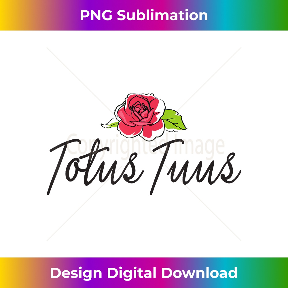 Totus Tuus St. John Paul II Latin Phrase Consecration Mary - | Inspire ...