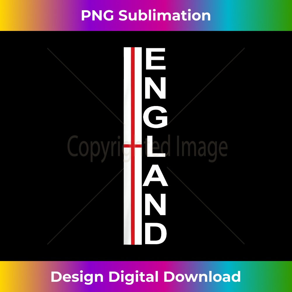England Vertical Text and English Flag - Crafted Sublimation | Inspire ...