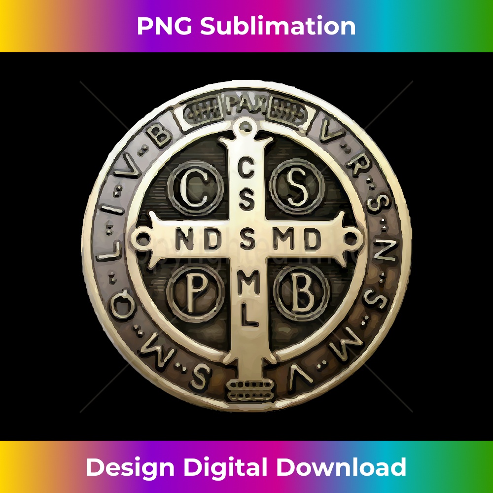 St. Benedict Medal Saint Benedict Cross Catholic Christian - | Inspire ...