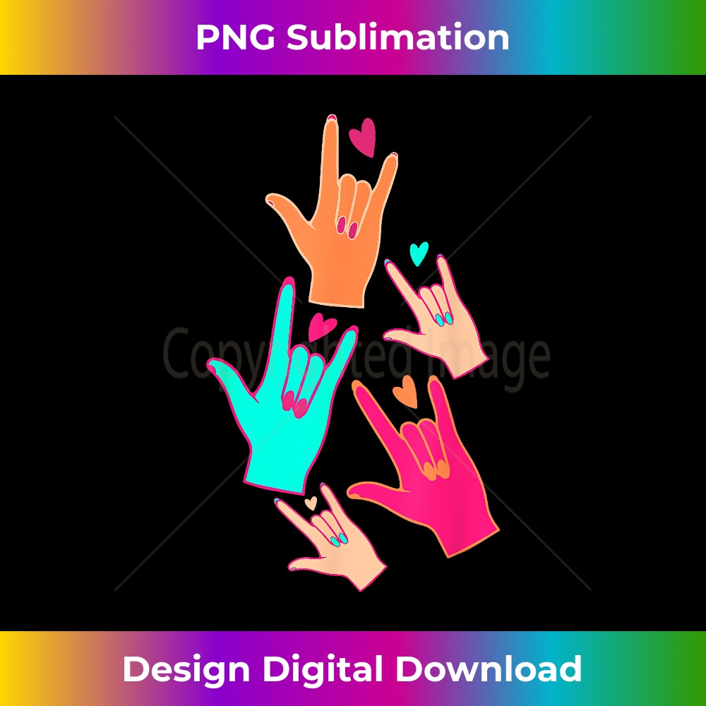 I Love You Hand Heart ASL American Sign Language - Innovativ | Inspire ...