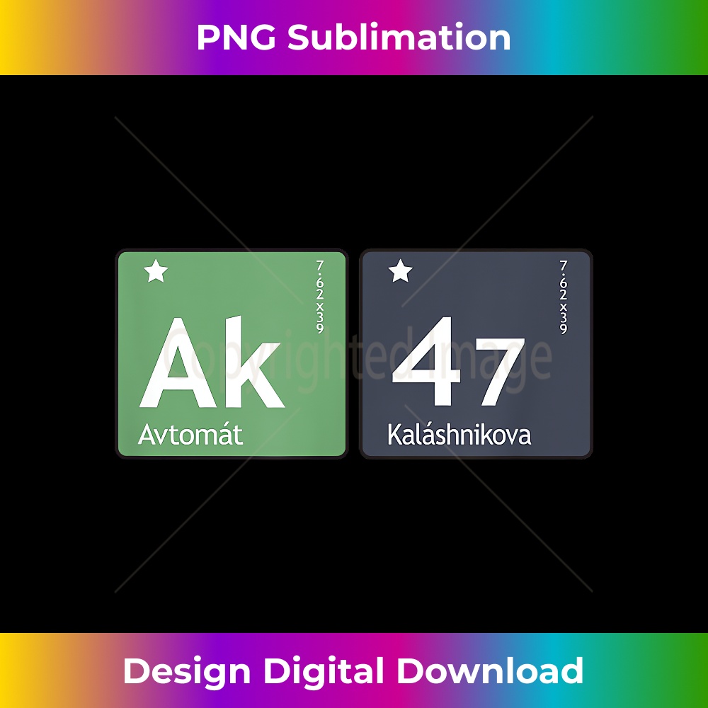 AK47 Periodic Table, AK-47 Rifle Elements T - Futuristic PNG - Inspire ...