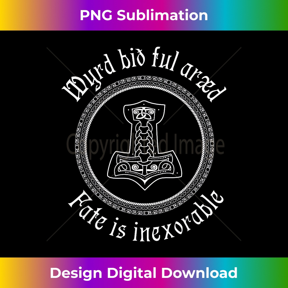 Fate Is Inexorable - Medieval Thor Hammer Germanic Viking - | Inspire ...