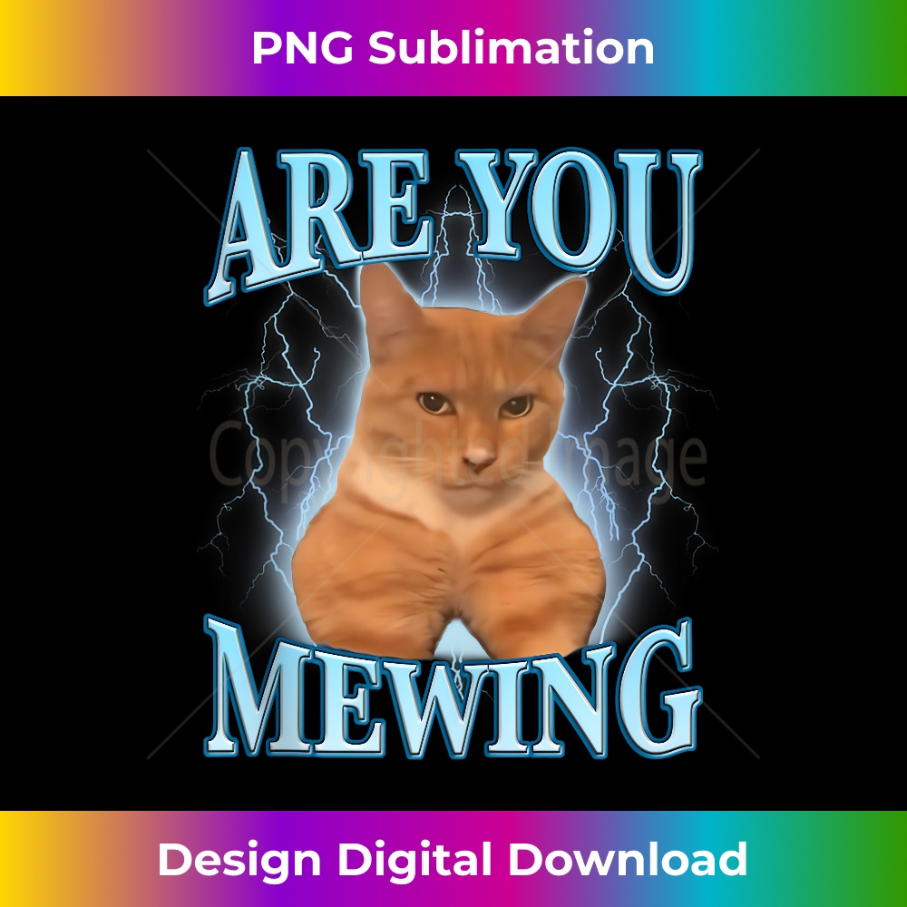 Funny Cat Meme Are You Mewing LooksMax Meowing cat Trend - E | Inspire ...