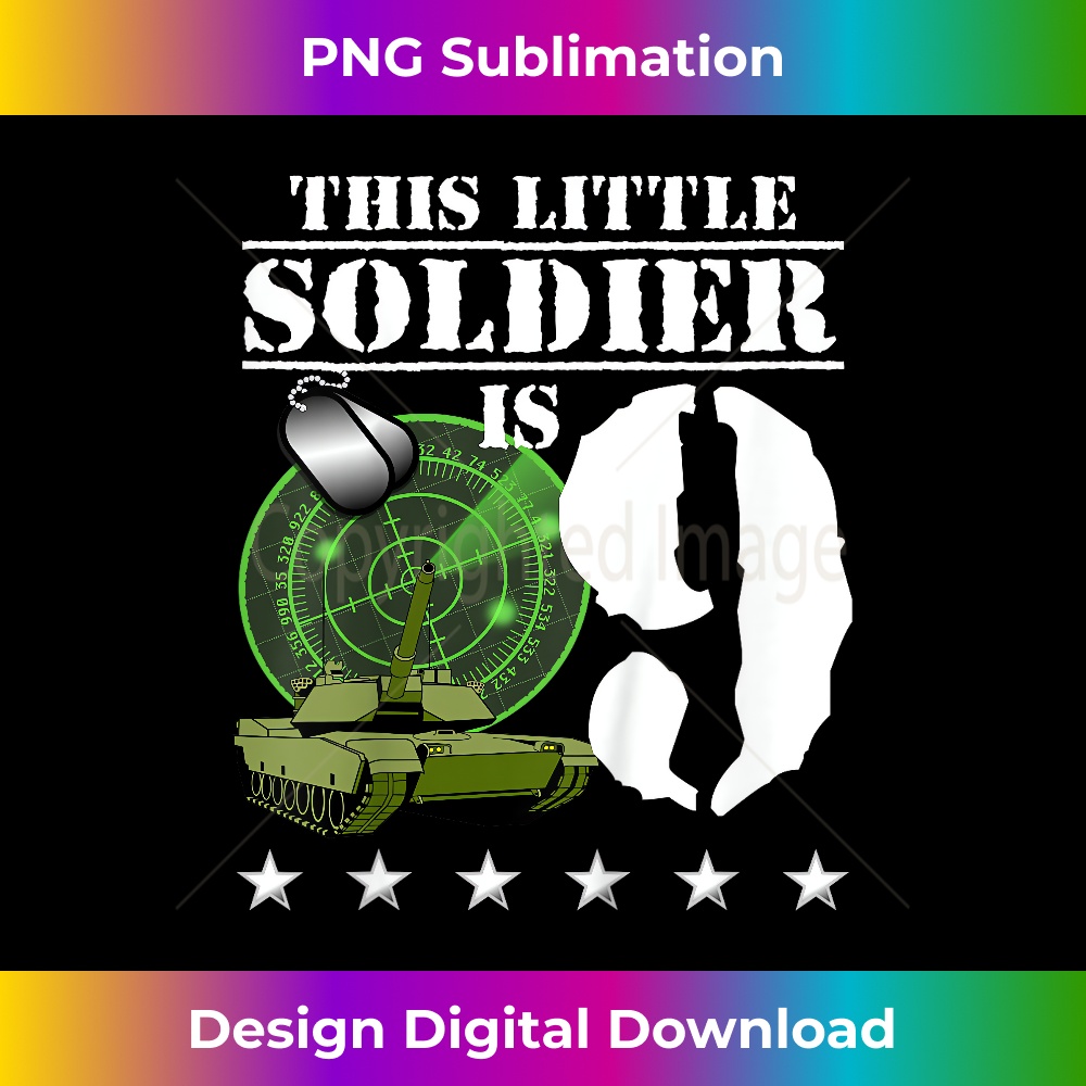 9 Year Old Soldier Birthday Military Themed Camo 9th - Subli - Inspire ...