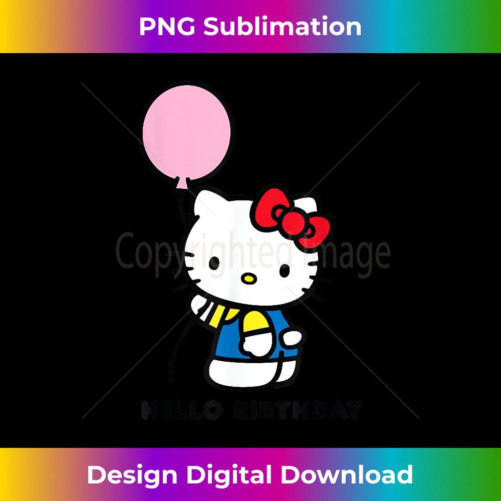 Hello Kitty Hello Birthday - Urban Sublimation PNG Design - | Inspire ...