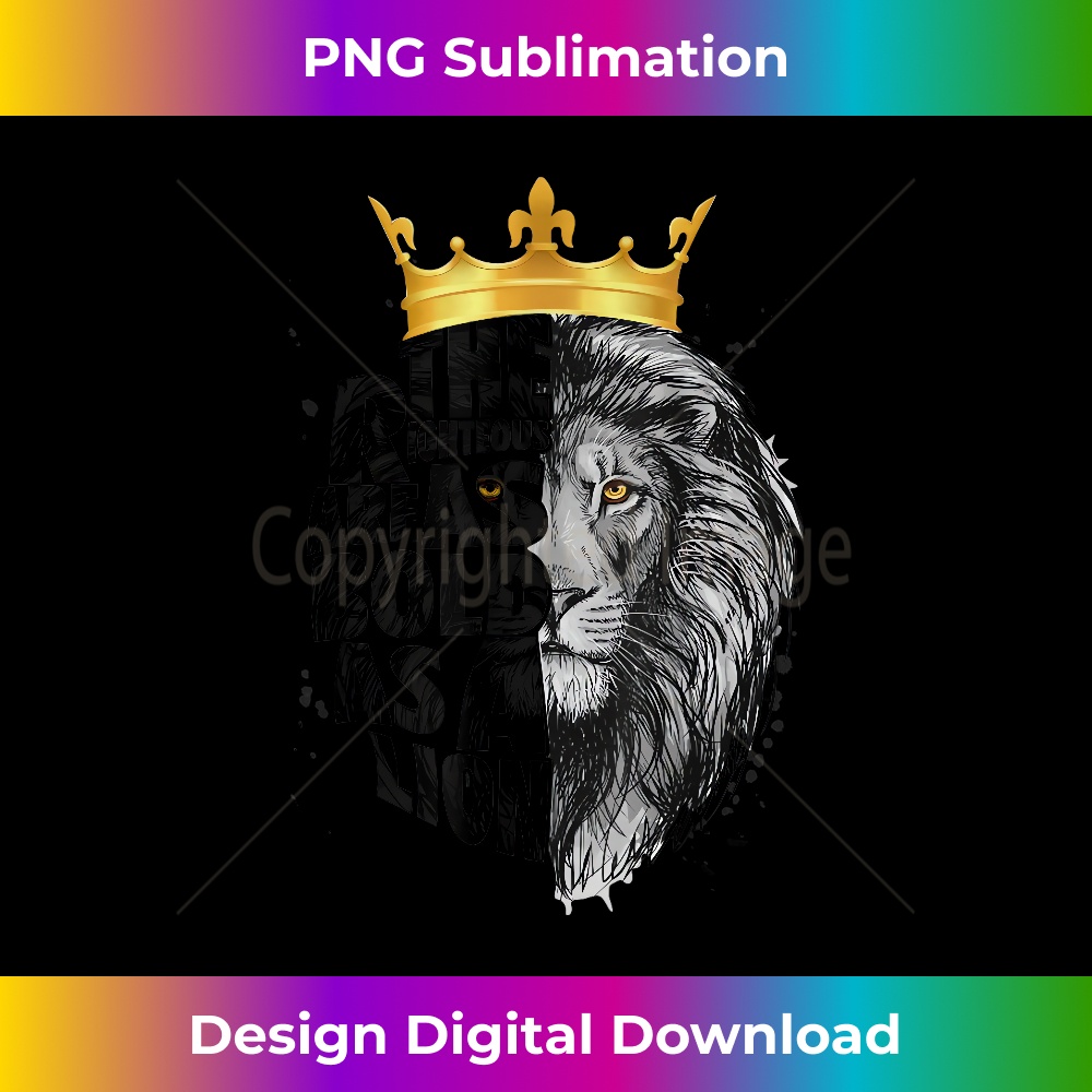 Lion Christian The Righteous Are Bold As A Lion Bible Verse | Inspire ...