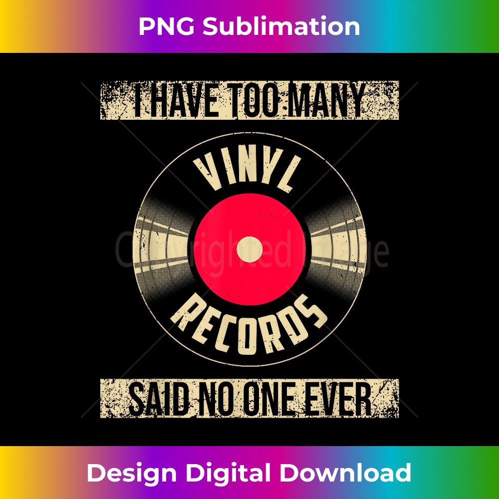 Funny Vinyl Record Design Record Lover Collectors - Vibrant | Inspire ...
