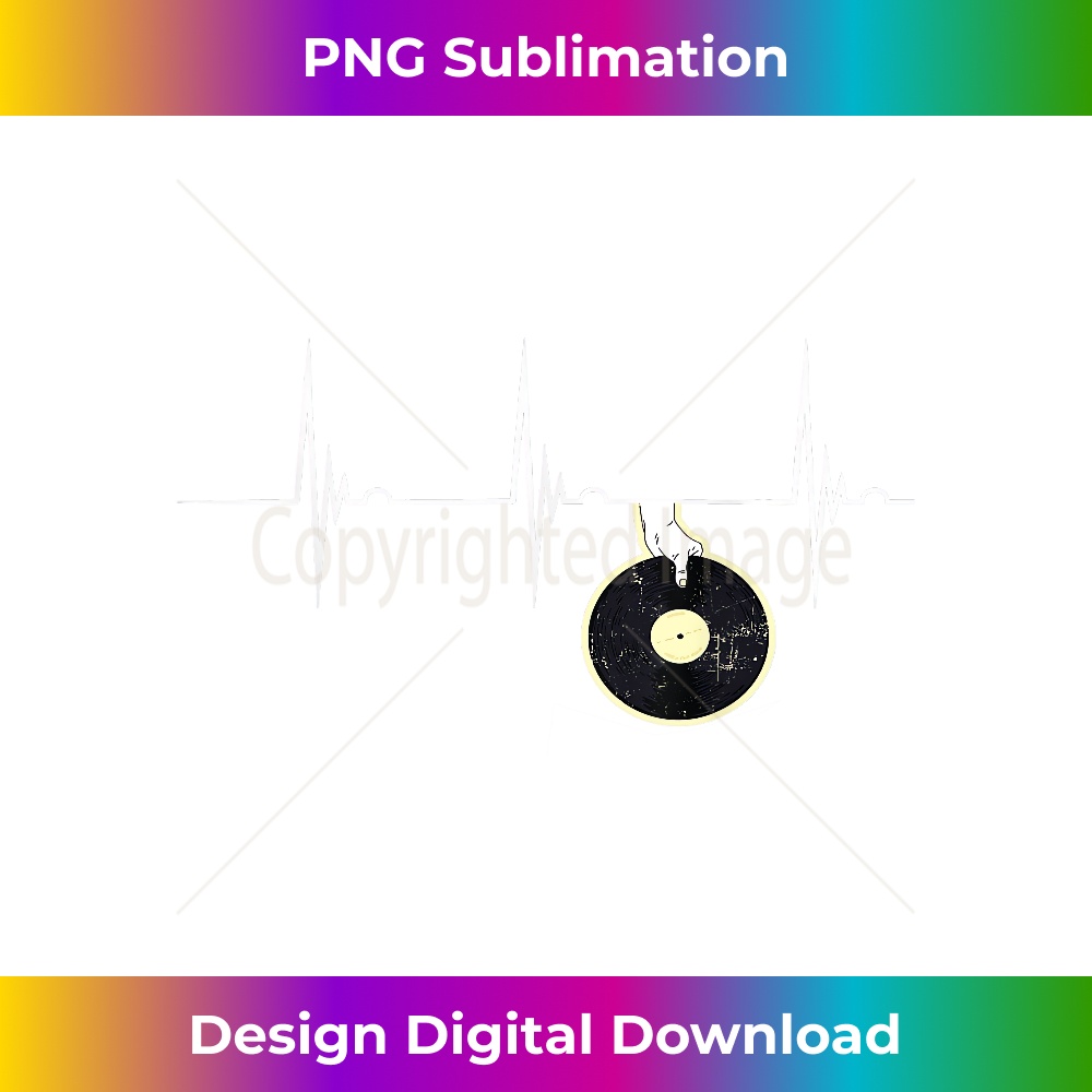 Record Player Heartbeat EKG Pulse Retro Vintage Turntable - | Inspire ...