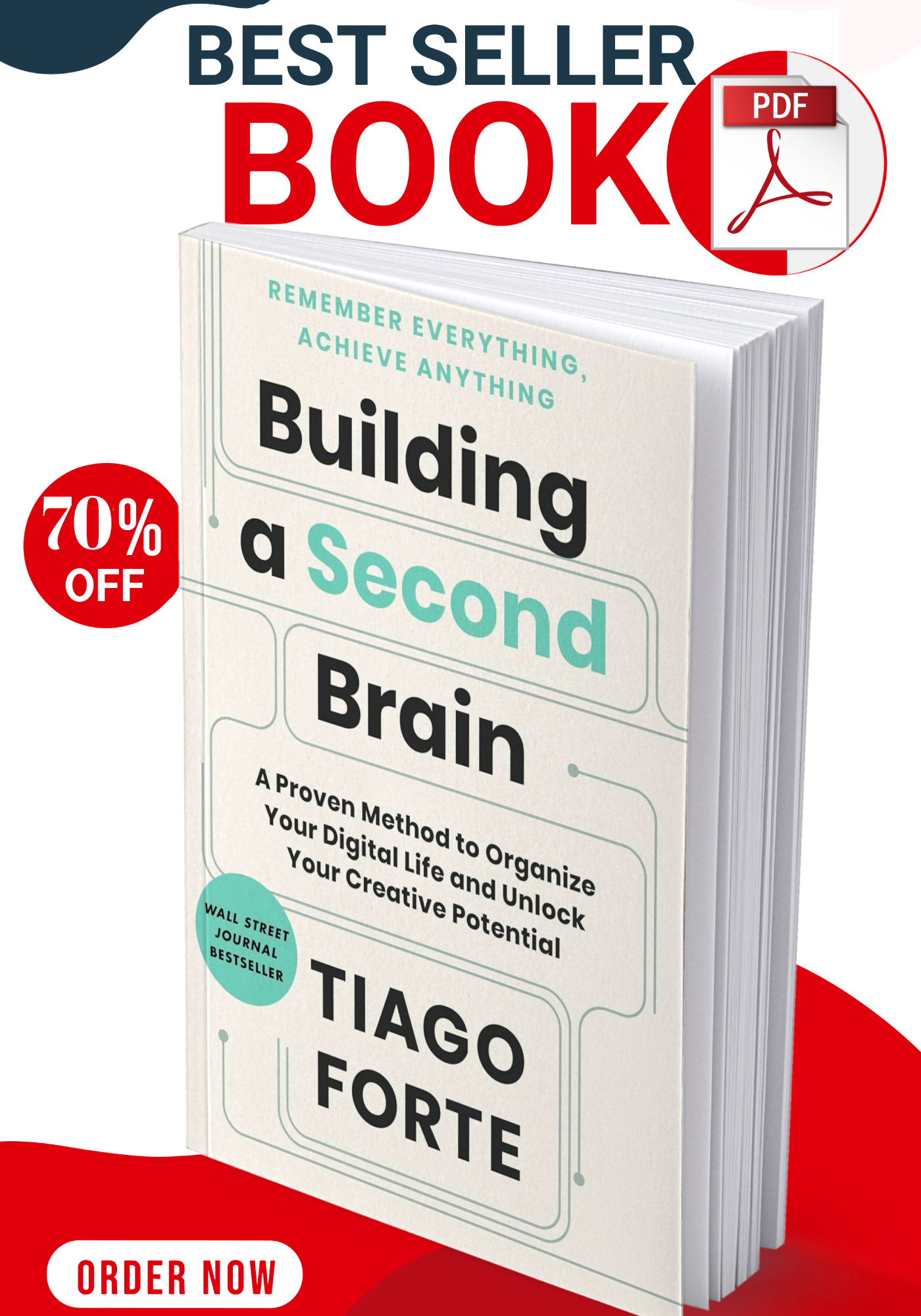 Building a Second Brain: A Proven Method to Organize Your Di | Inspire Uplift