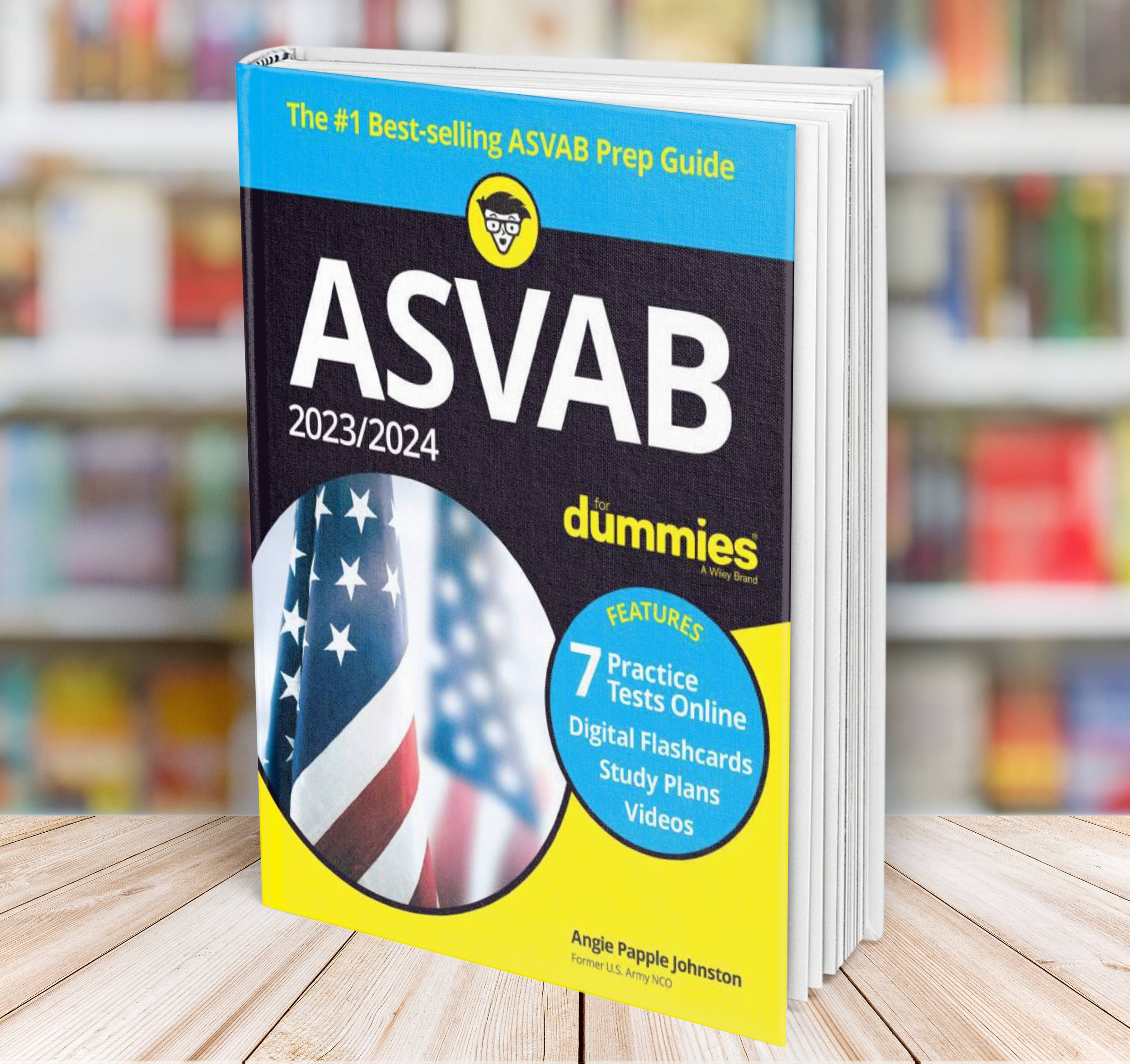 2023 2024 ASVAB for Dummies 12th Ed Angie Papple Johnston - Inspire Uplift