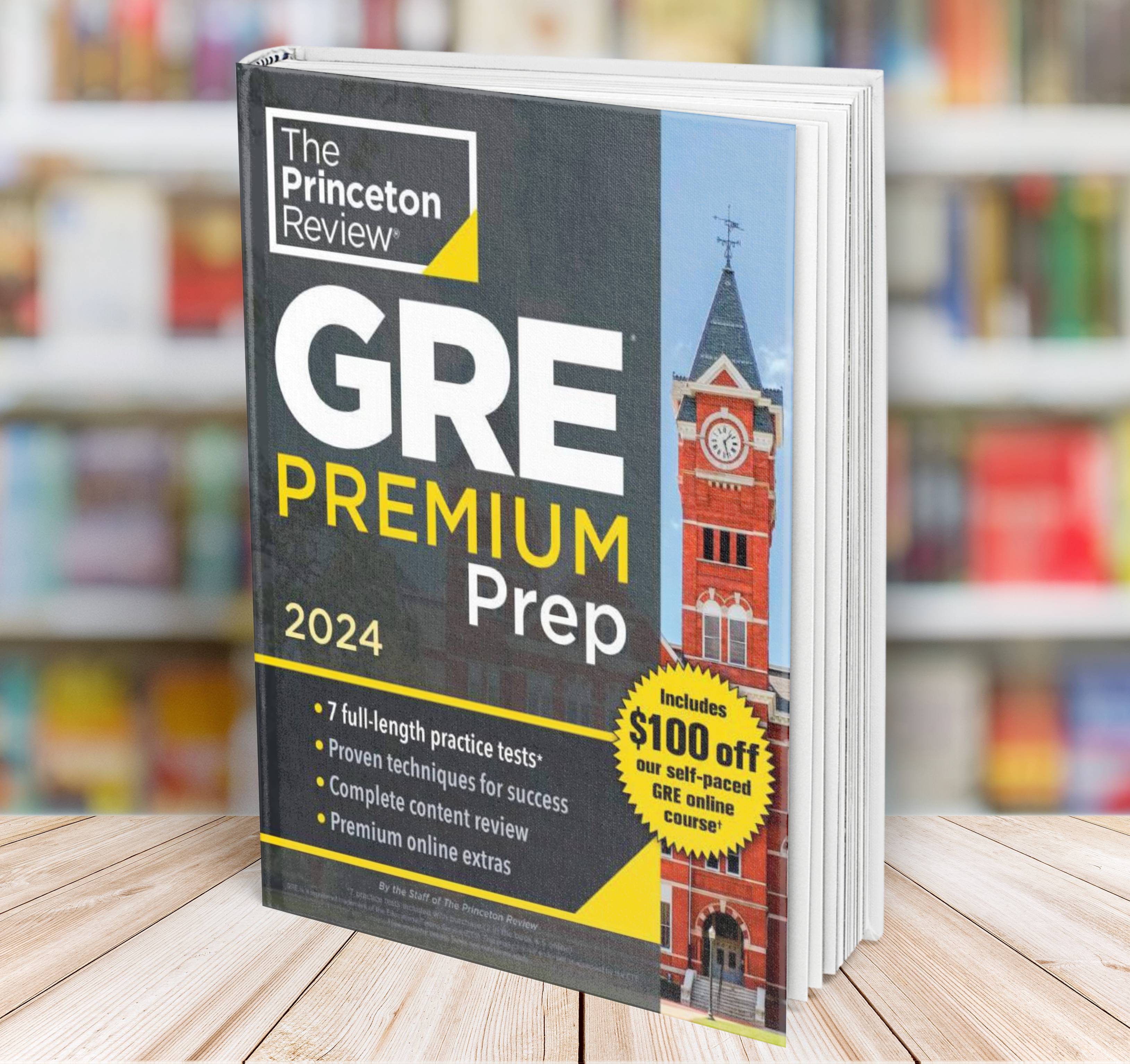 GRE Premium Prep 2024 The Princeton Review | Inspire Uplift