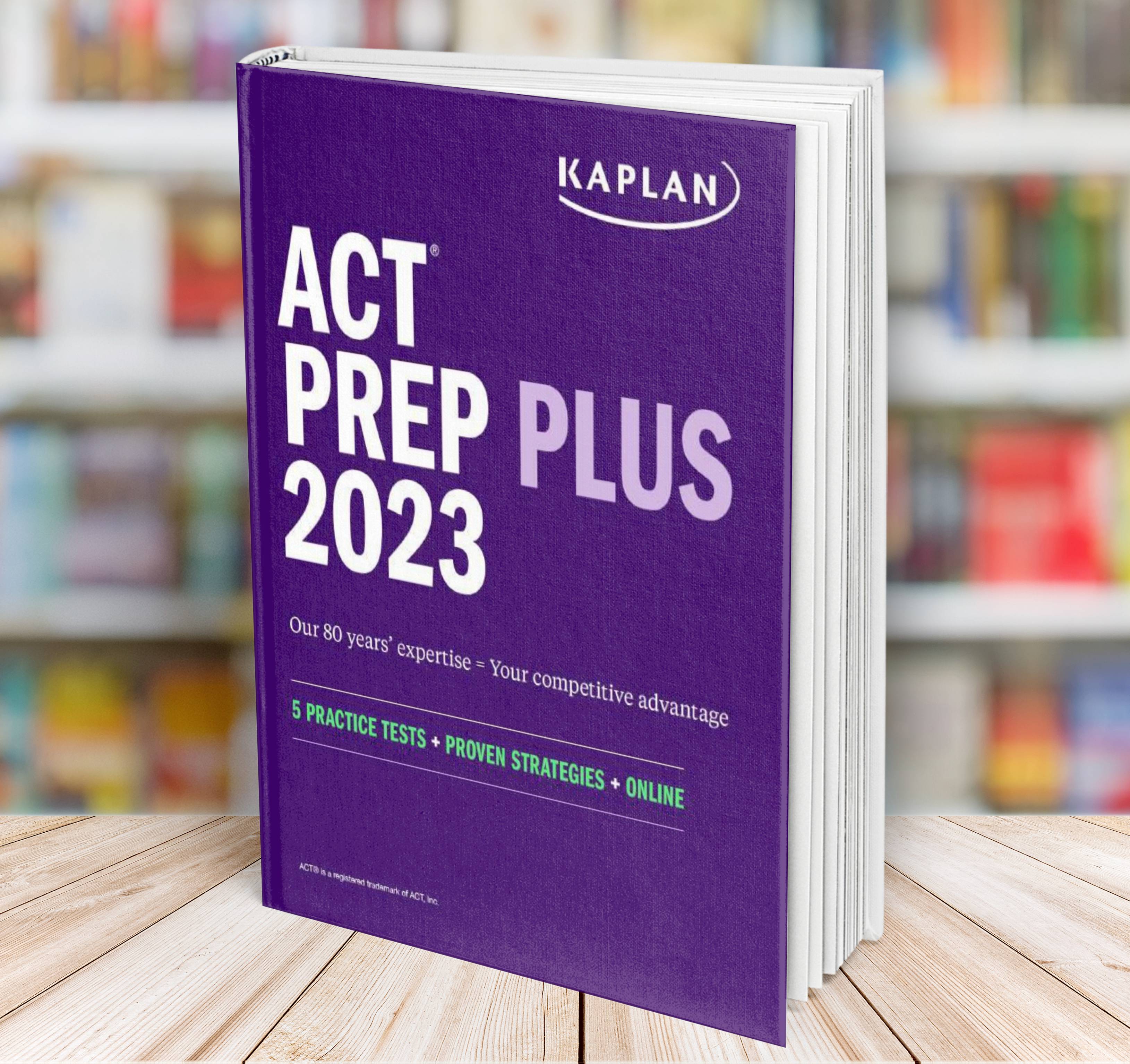 ACT Prep Plus 2023 Includes 5 Full Length Practice Tests 100 | Inspire ...