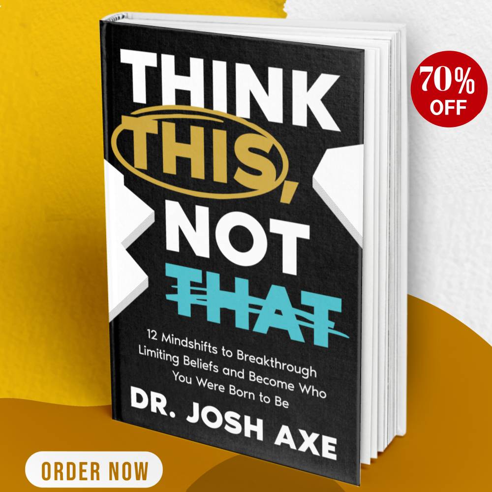 Think This Not That Dr Josh Axe Best selling | Inspire Uplift