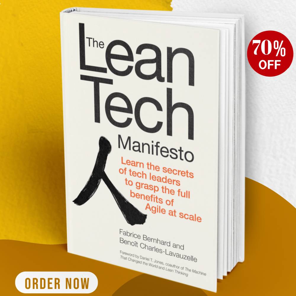 The Lean Tech Manifesto Fabrice Bernhard Best selling | Inspire Uplift