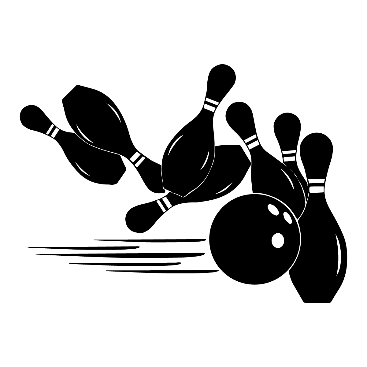Bowling Logo 2 SVG Bowling SVG Bowling Clipart Bowling Files | Inspire ...