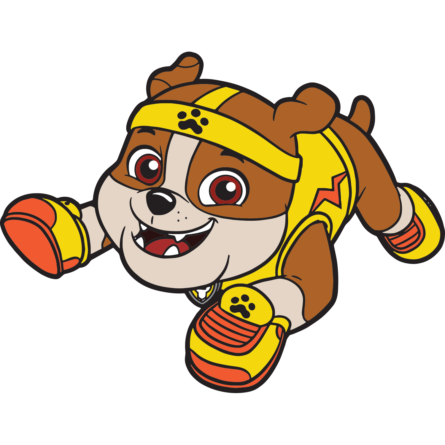 Rocky Paw Patrol Svg Paw Patrol Clipart Cartoon Paw Svg Dog - Inspire ...