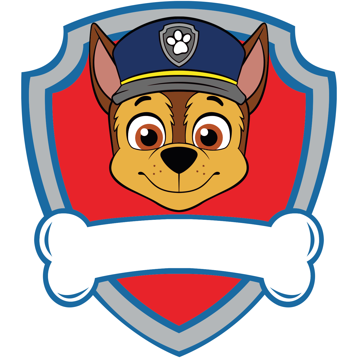 Chase Shield Paw Patrol Svg Paw Patrol Clipart Cartoon Paw S | Inspire ...
