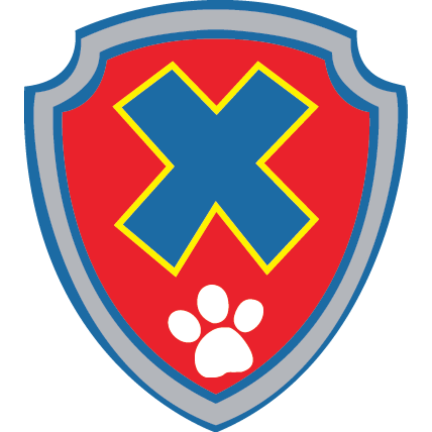 Paw Patrol Shield Alphabet Xpaw Patrol Svg Paw Patrol Clipar | Inspire ...