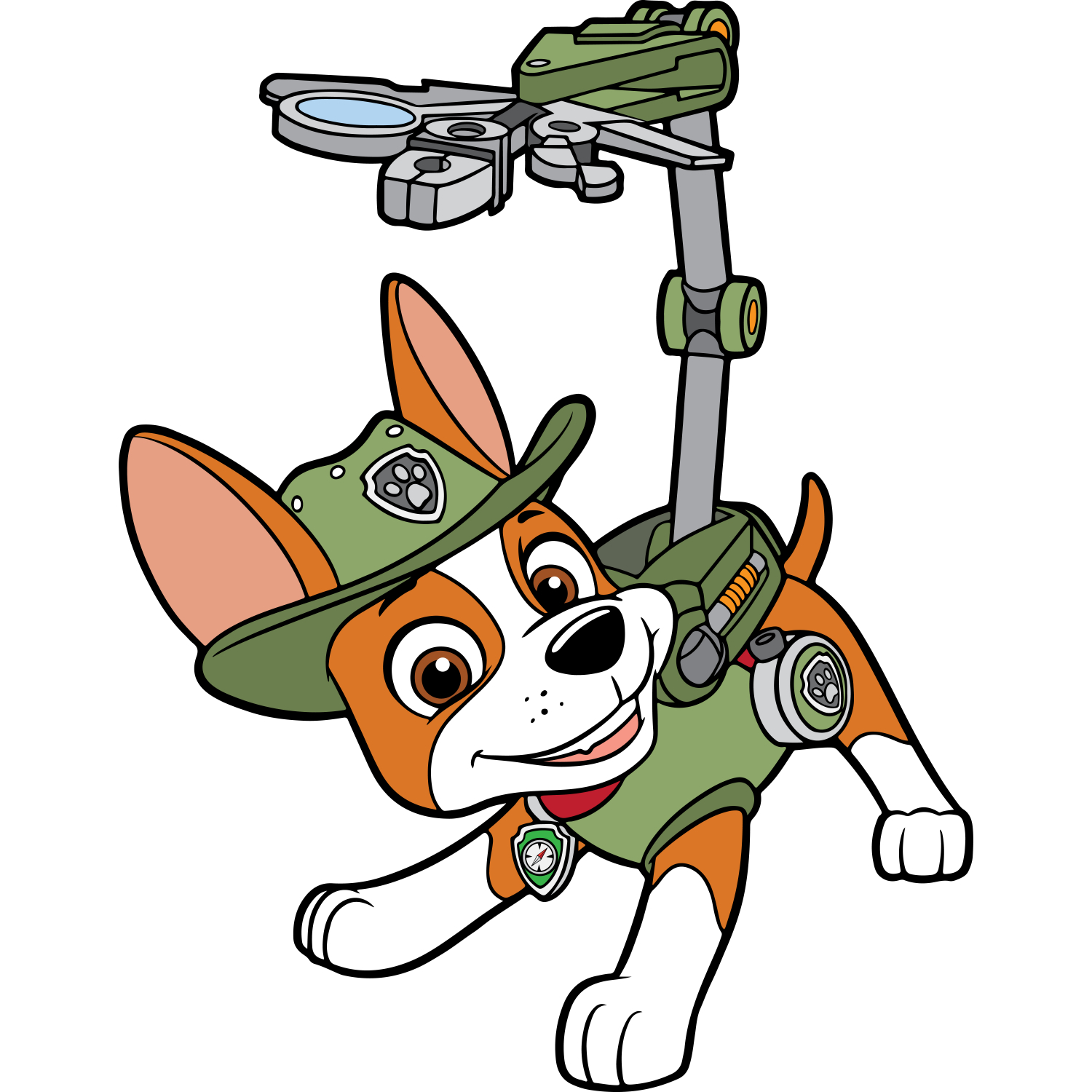 Tracker Paw Patrol Svg Paw Patrol Clipart Cartoon Paw Svg Do | Inspire ...