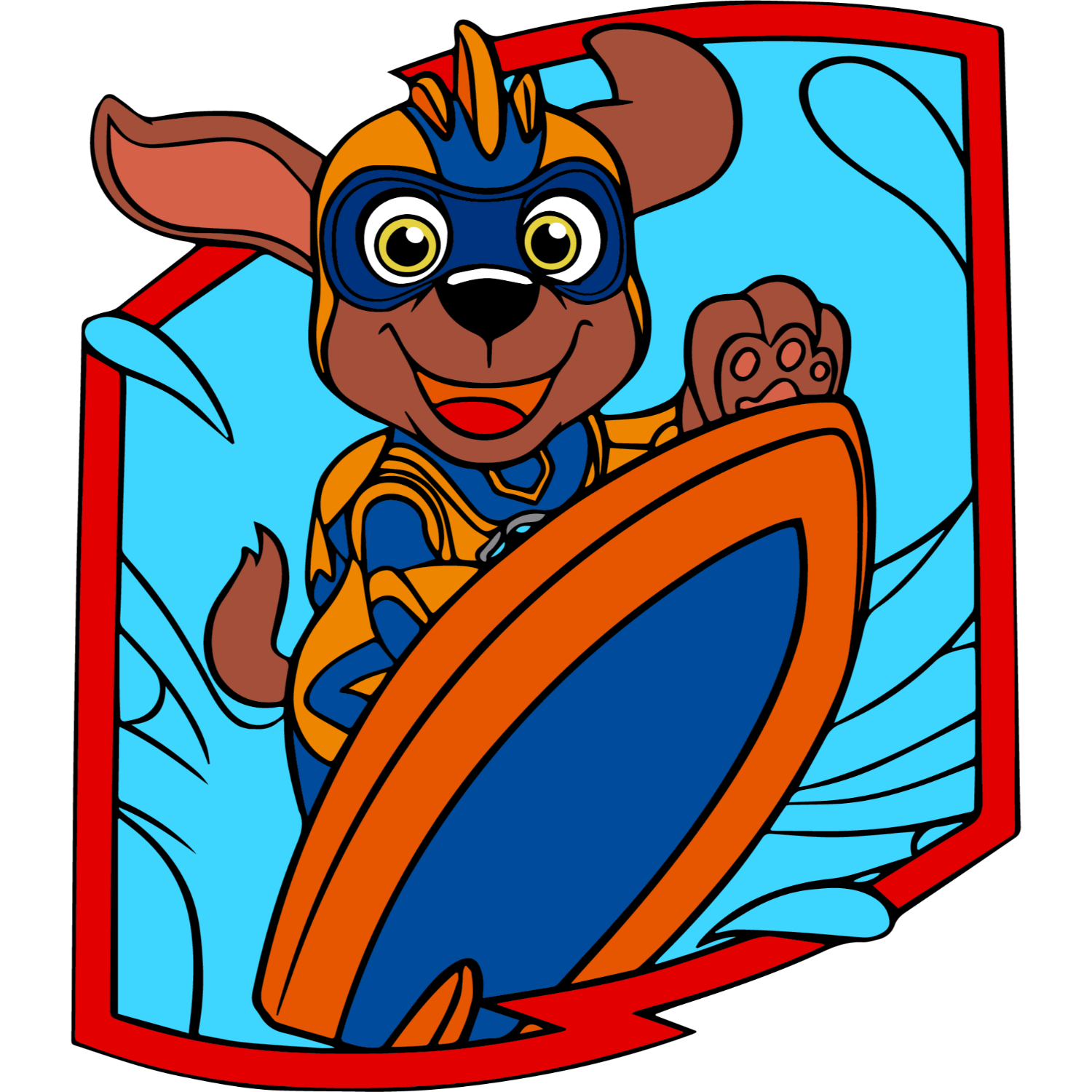 Zuma Paw Patrol Svg Paw Patrol Clipart Cartoon Paw Svg Dog P | Inspire ...