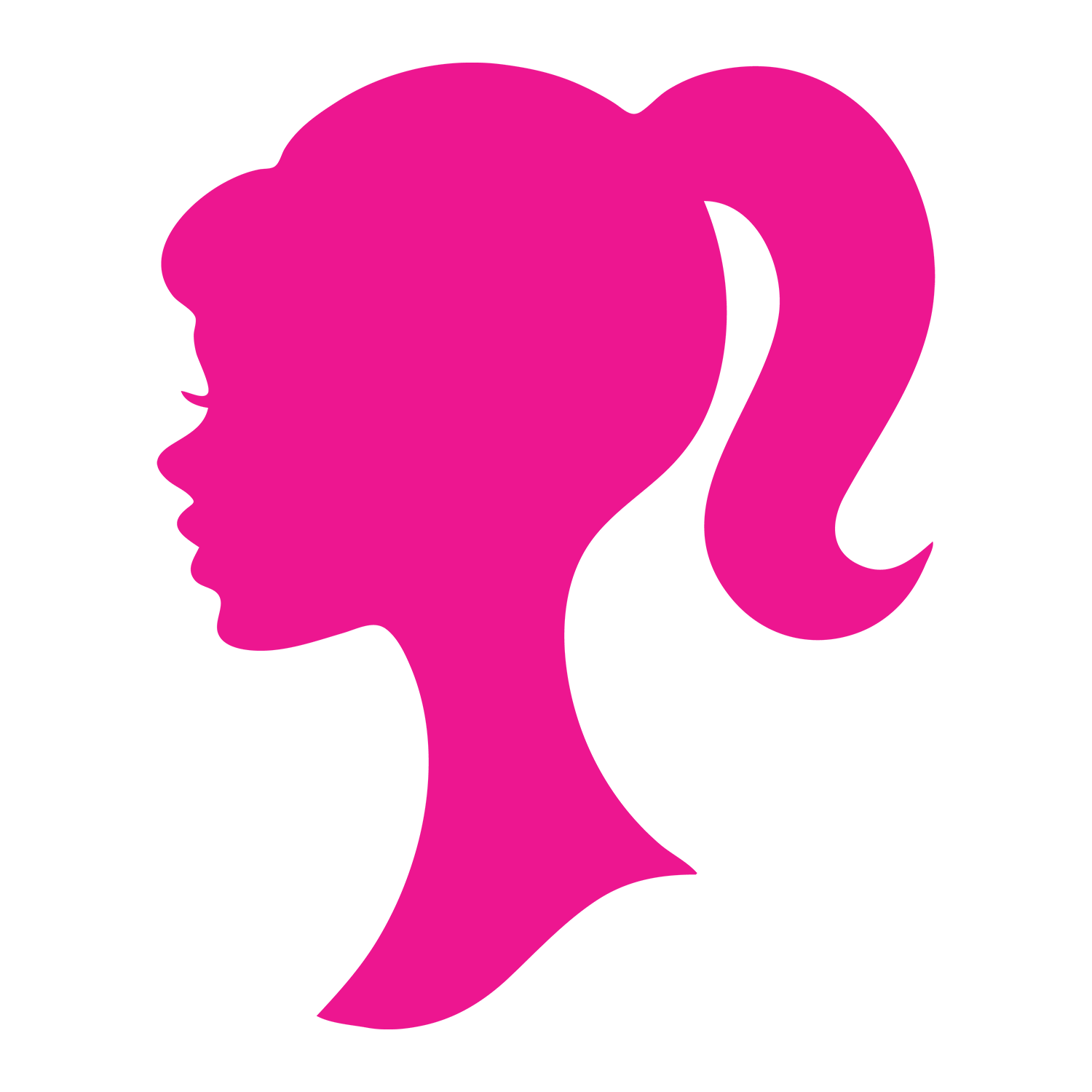 Barbie Head Svg Doll Svg Doll Head Svg Doll Silhouette Woman | Inspire ...