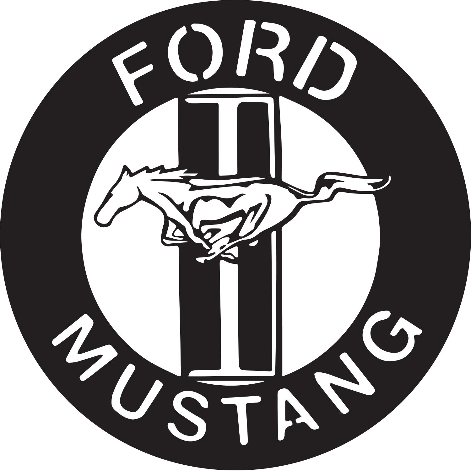Ford Mustang Svg Mustang Logo Svg Car Lover Svg Mustang Svg | Inspire ...
