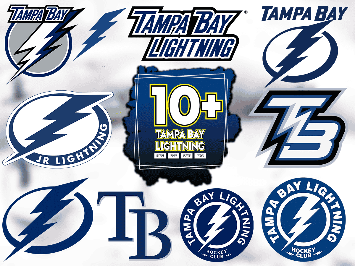 10 Files Tampa Bay lightning Svg Bundle, ampa Bay lightning - Inspire ...