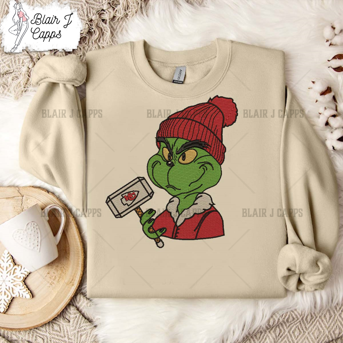 NFL Kansas City Chiefs, Grinch NFL Embroidery Design, NFL Te | Inspire ...