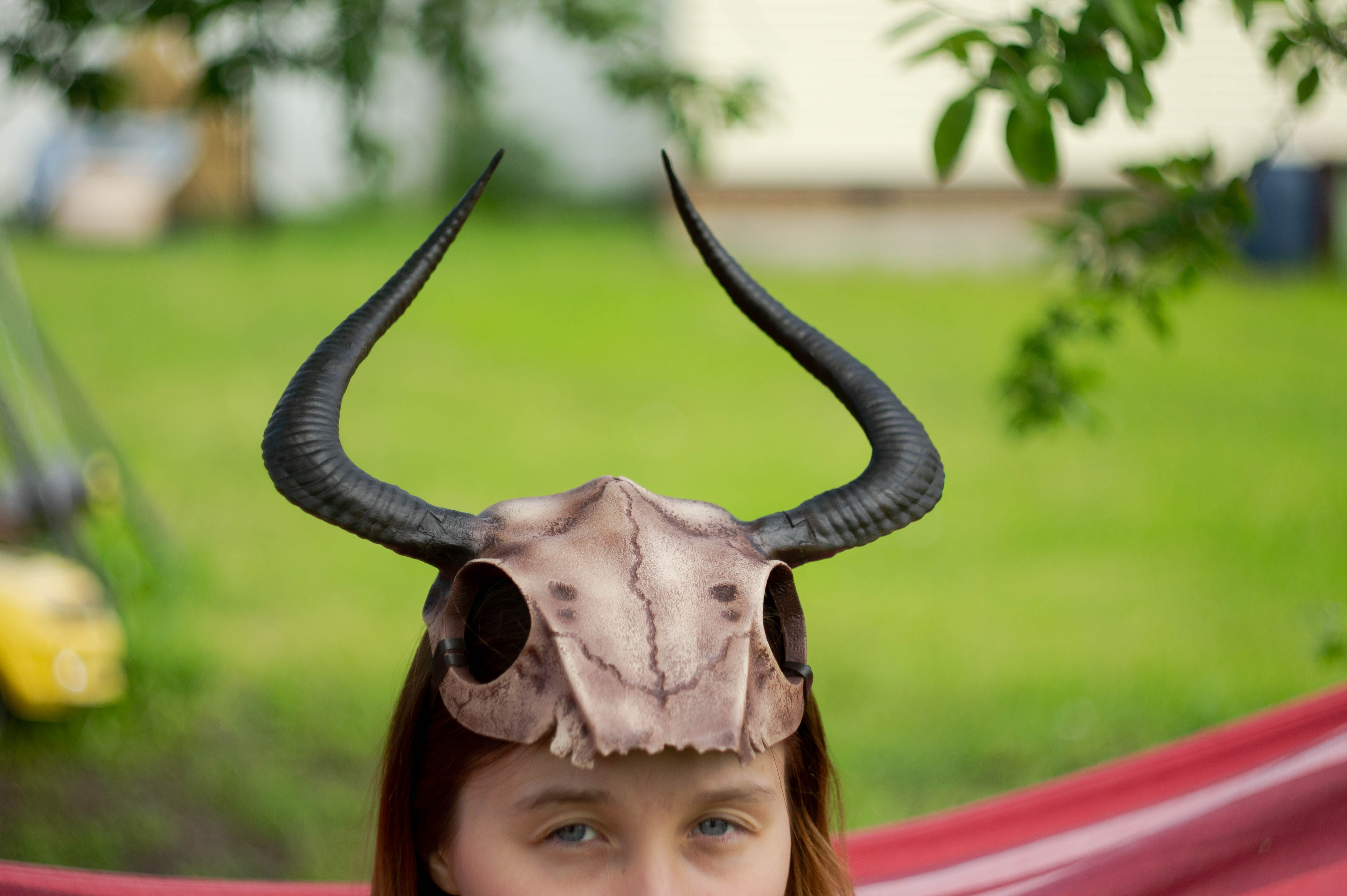 Ram Skull Helmet with Horns, Lightweight 3d Printed Pagan Vi | Inspire ...