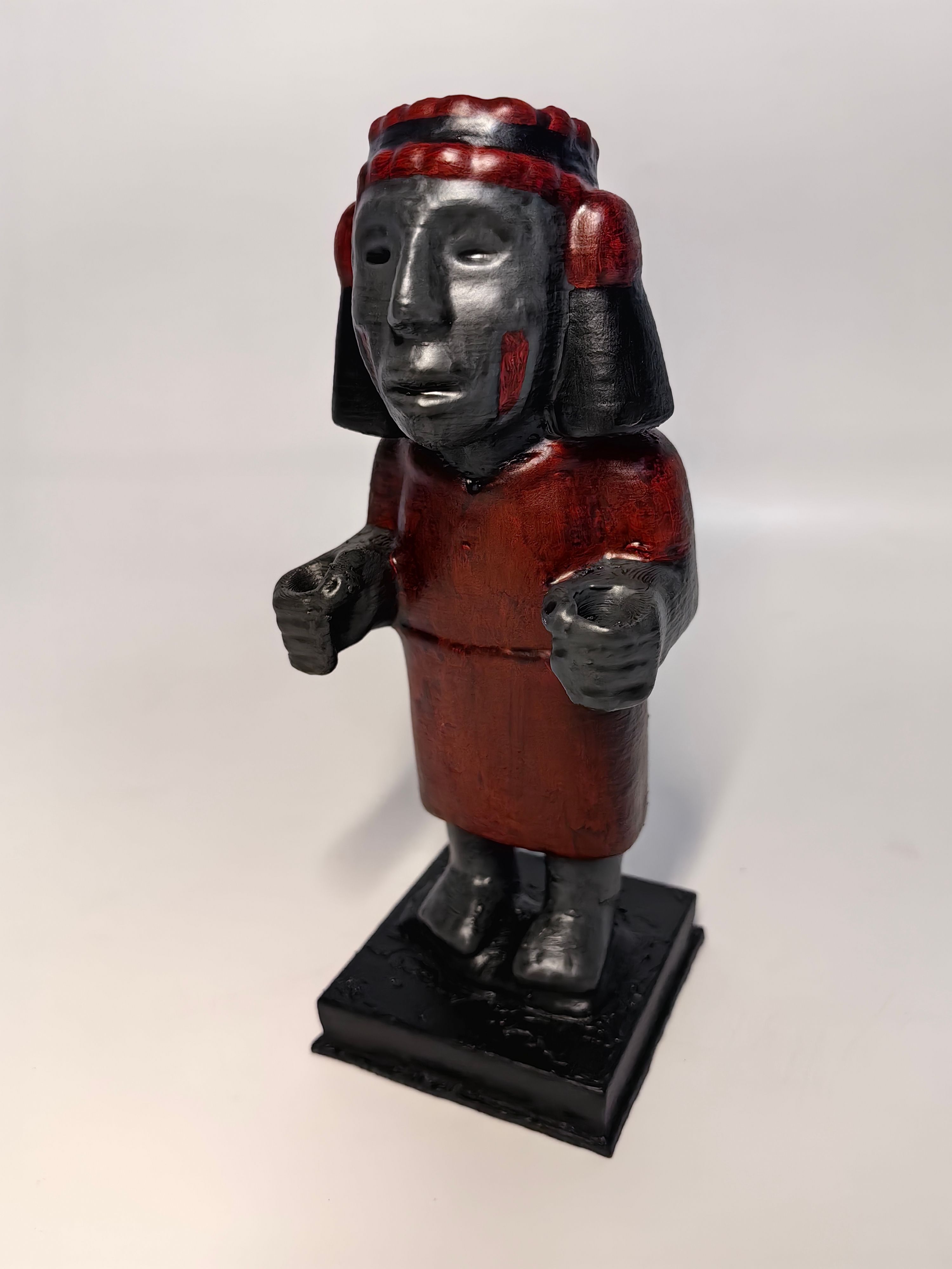 Aztec Chalchiuhtlicue statue, Primitive Tribal Craft, Realis | Inspire ...
