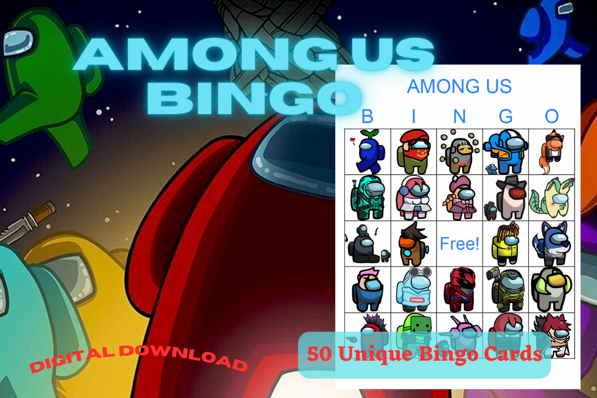 Printable Among Us Bingo for Fun Gaming Sessions | Inspire Uplift