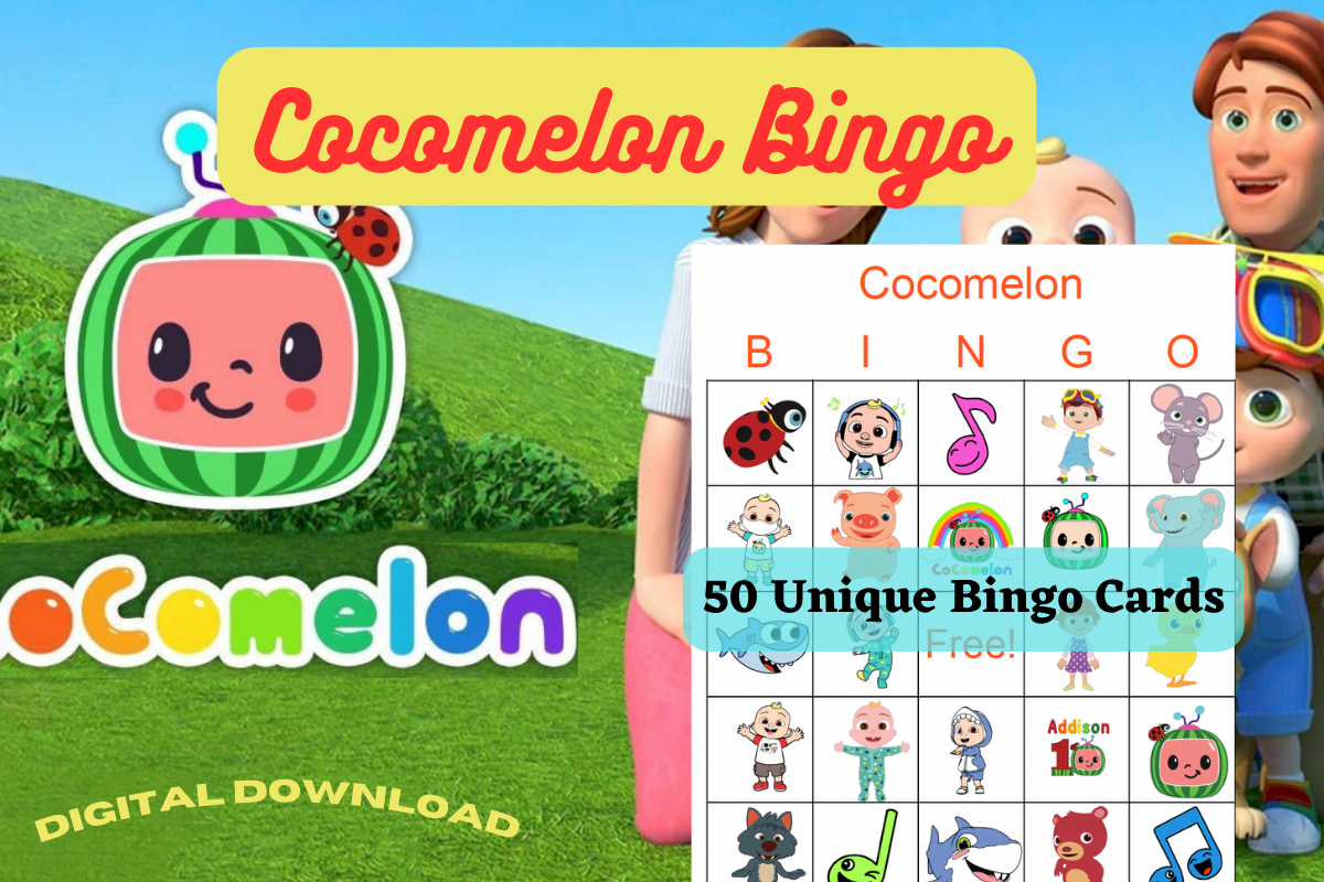 Print and Play: Cocomelon Bingo for Kids and Family Entertai | Inspire ...
