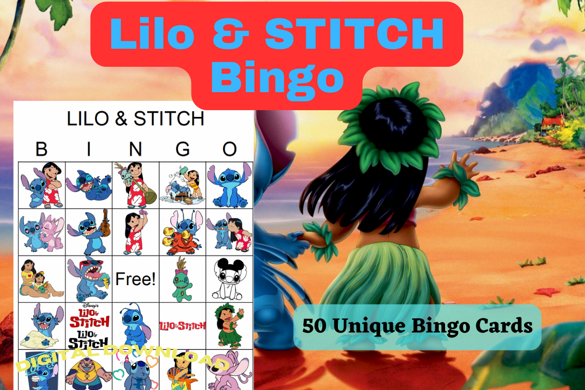 Lilo and Stitch Bingo Adventure: A Hit for All Occasions - Inspire Uplift