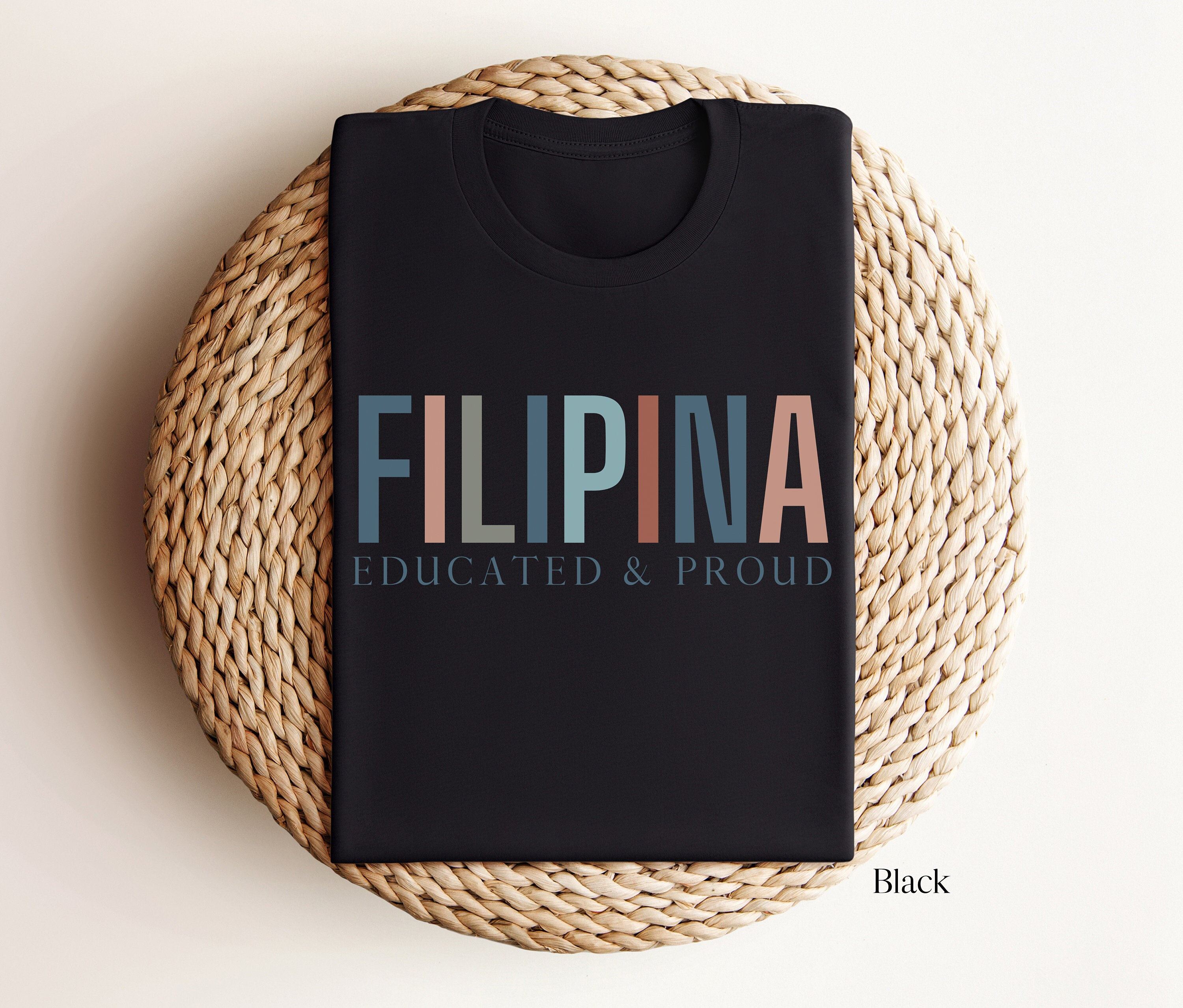 Filipina Educated and Proud Shirt, Filipino college graduate - Inspire ...