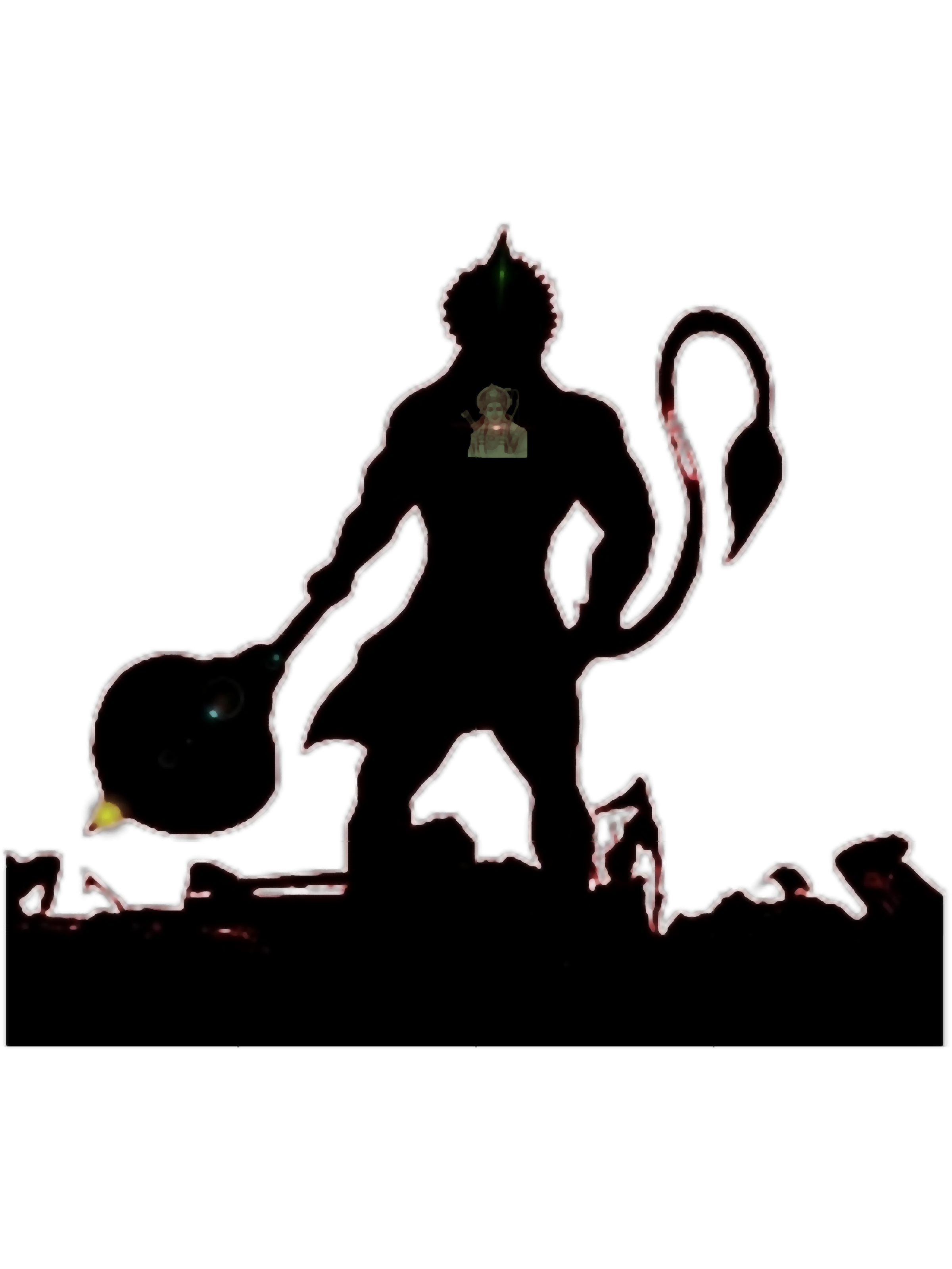 Jai Hanuman Indian Deity Design | Inspire Uplift