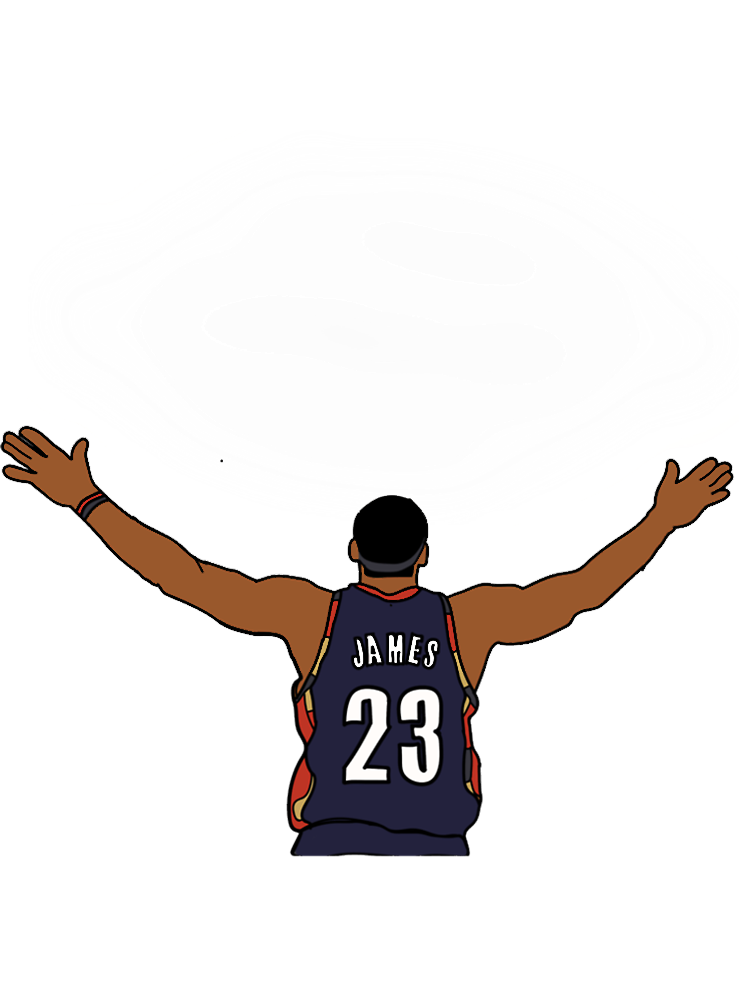 Lebron James Chalk Toss Premium | Inspire Uplift