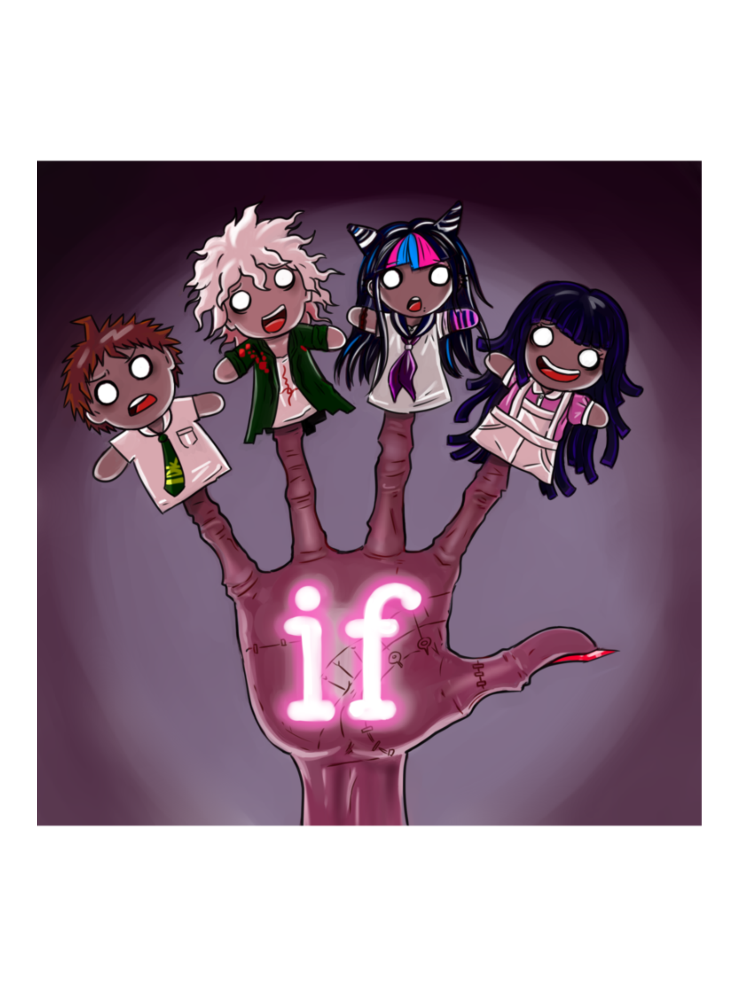 MSI If Album Cover Danganronpa Super Danganronpa 2 Redraw - Inspire Uplift