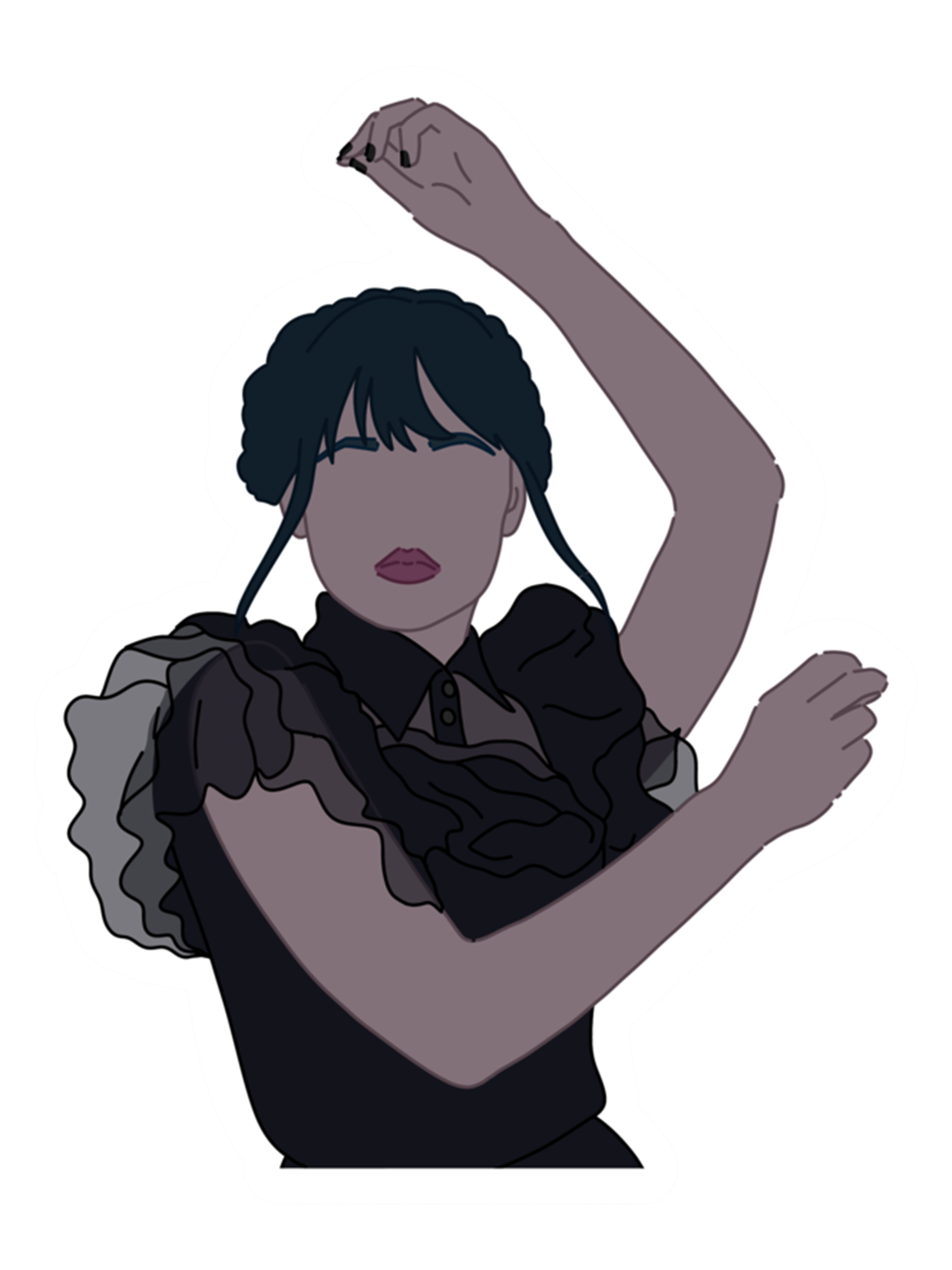 Wednesday dancing Wednesday Addams | Inspire Uplift