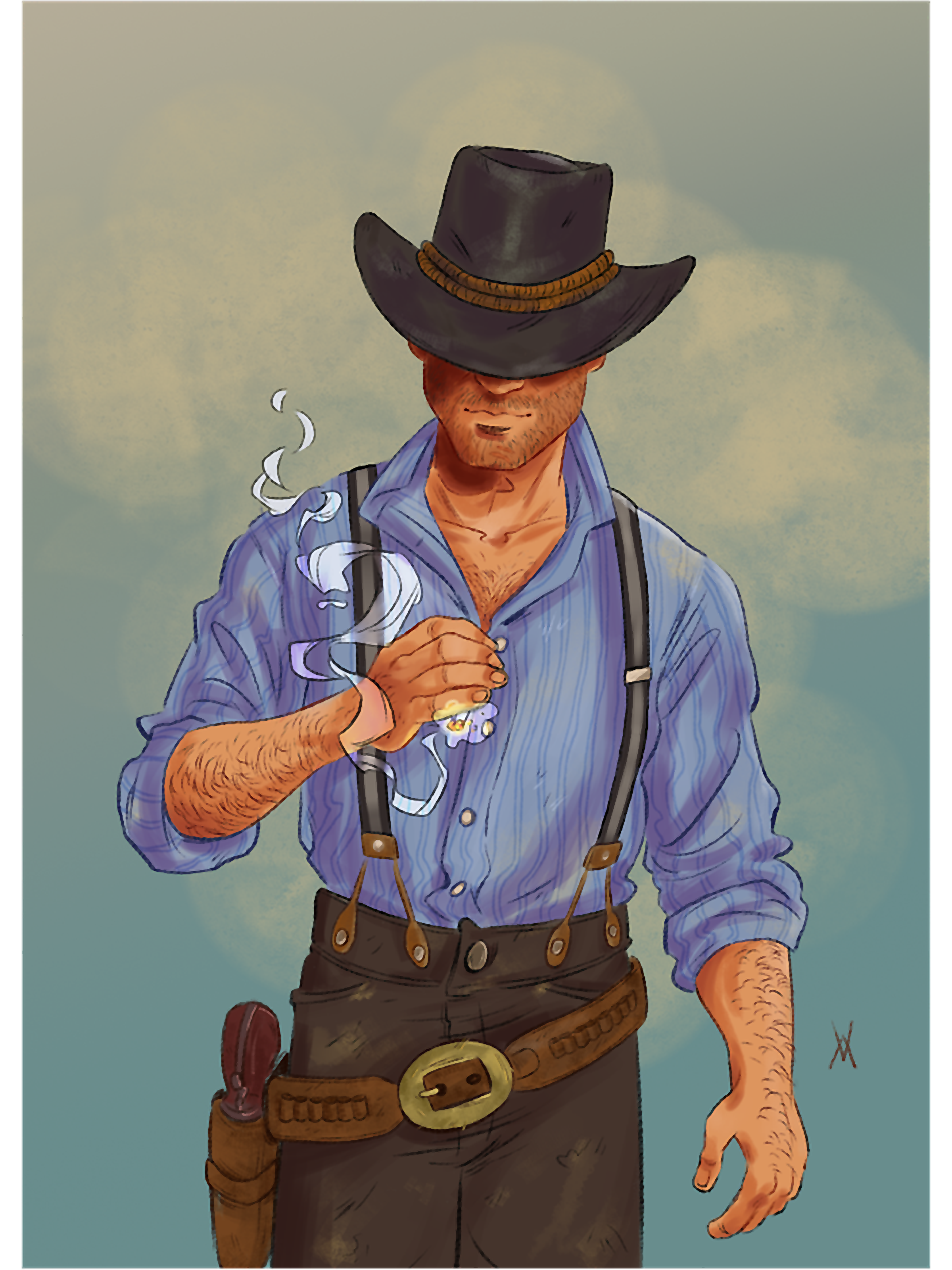 Arthur Morgan paint | Inspire Uplift