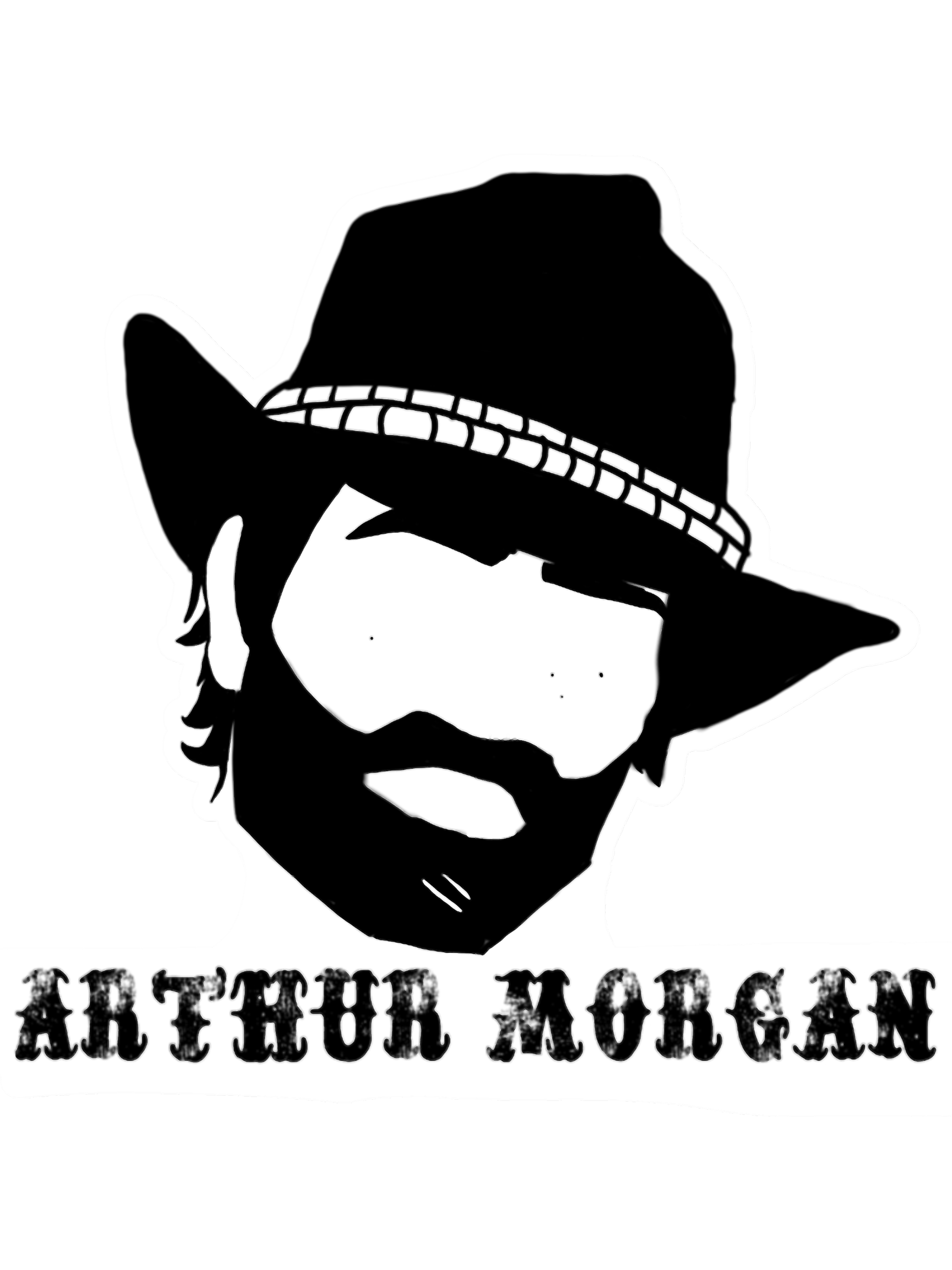 Arthur Morgan Red Dead Redemption 2 Vector Design | Inspire Uplift