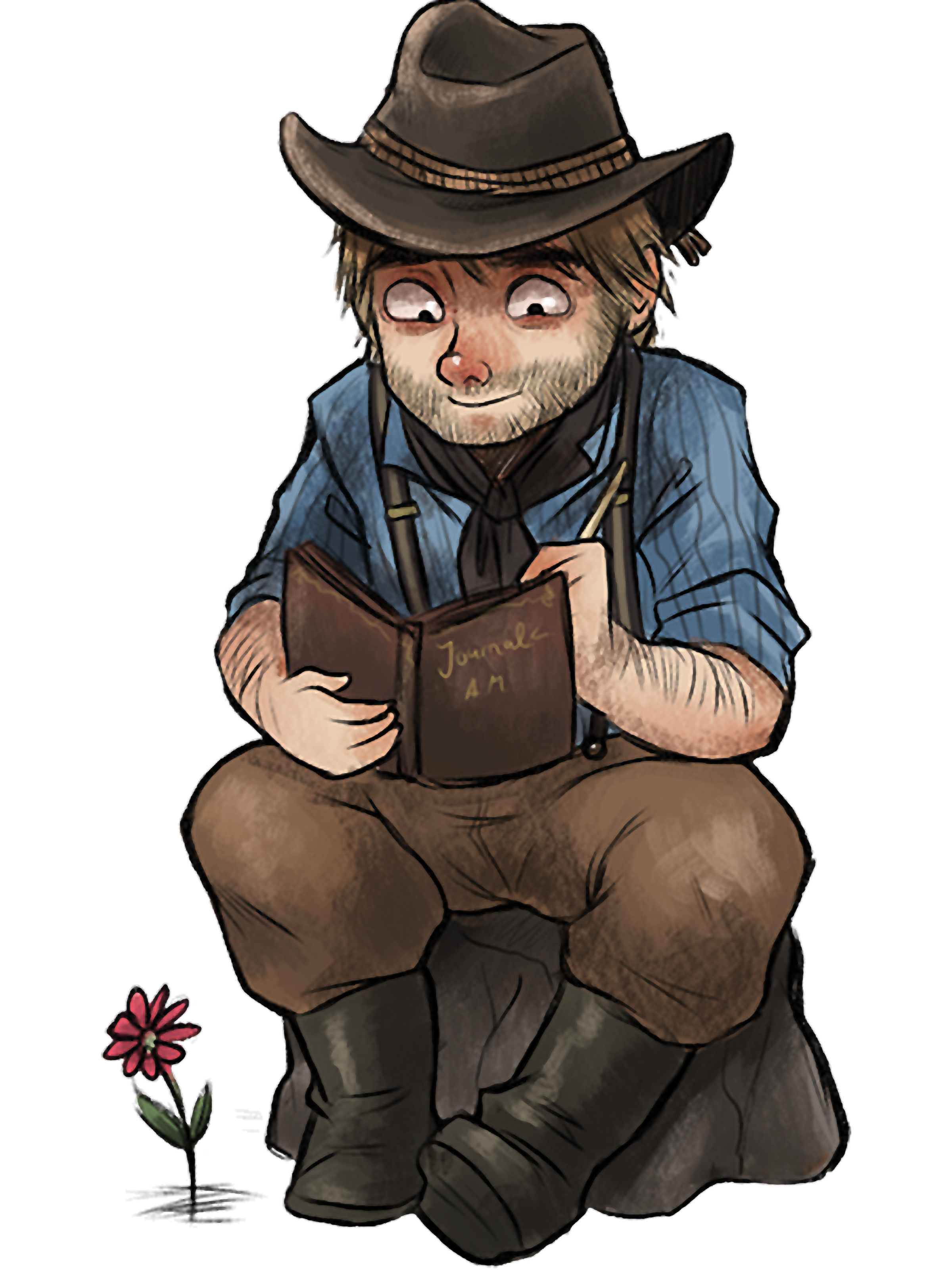 Cute Arthur from Red Dead Redemption 2 - Inspire Uplift