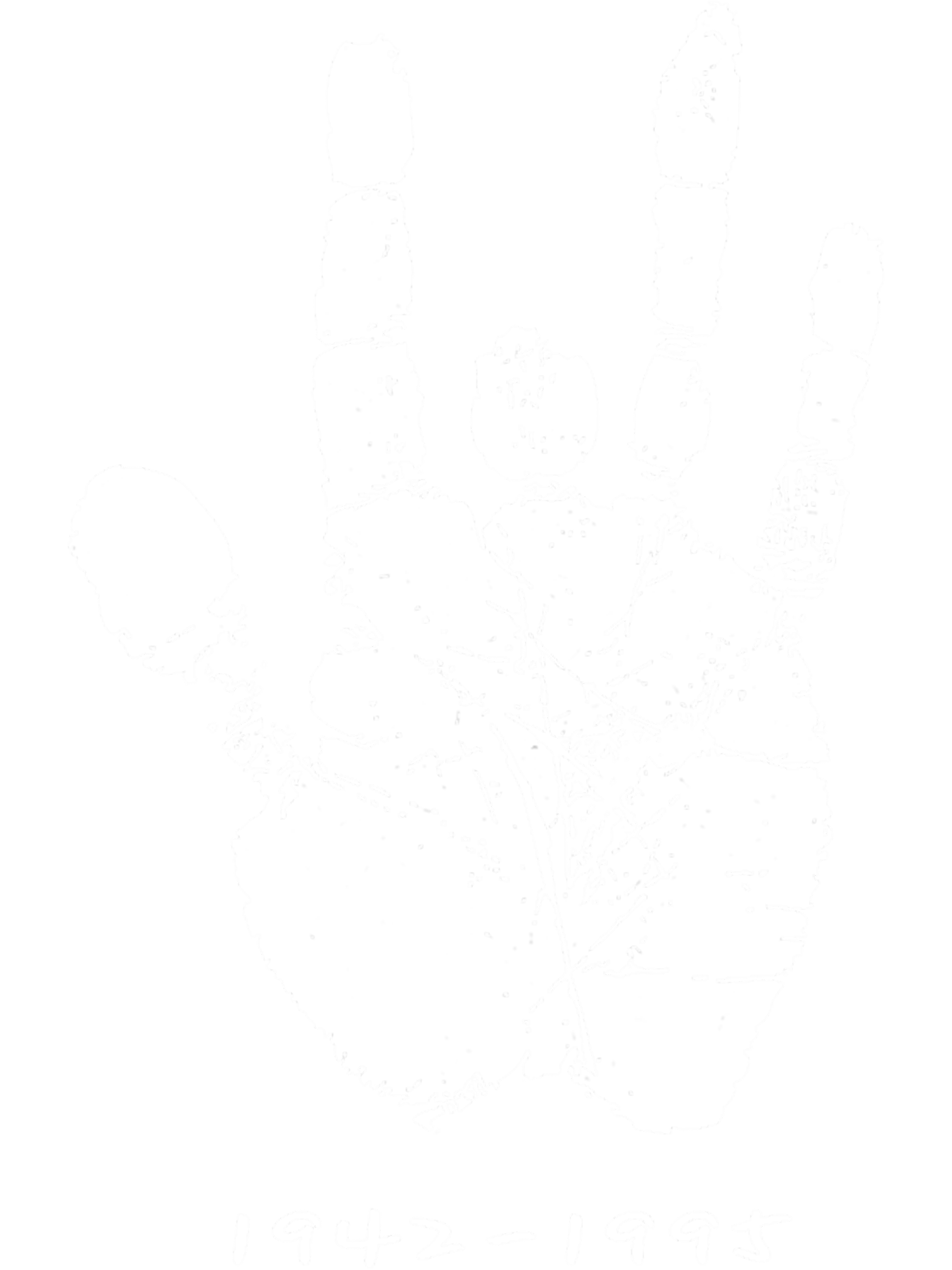 Jerry Garcia Handprint | Inspire Uplift