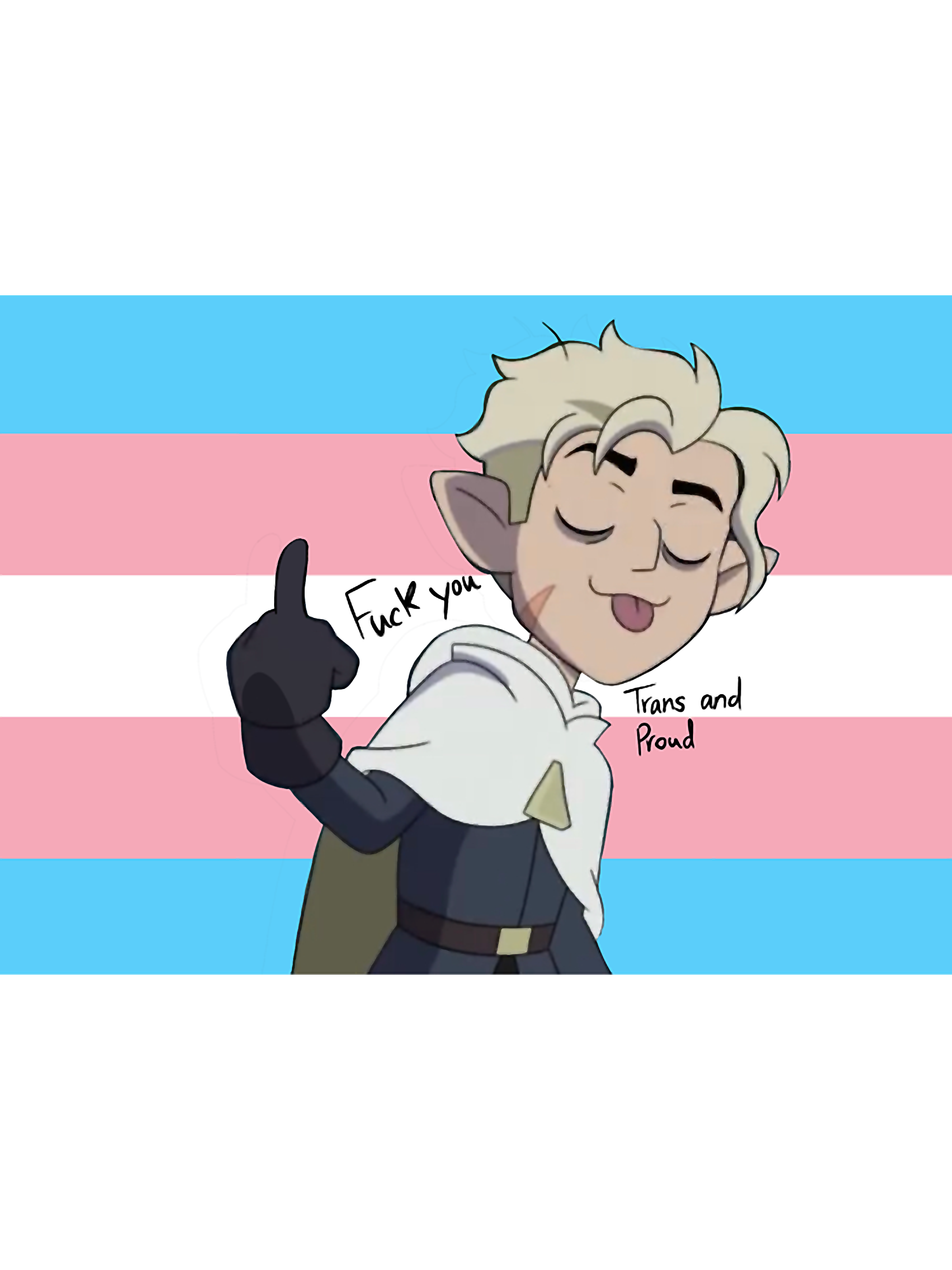 Hunter the owl house transgender pride | Inspire Uplift