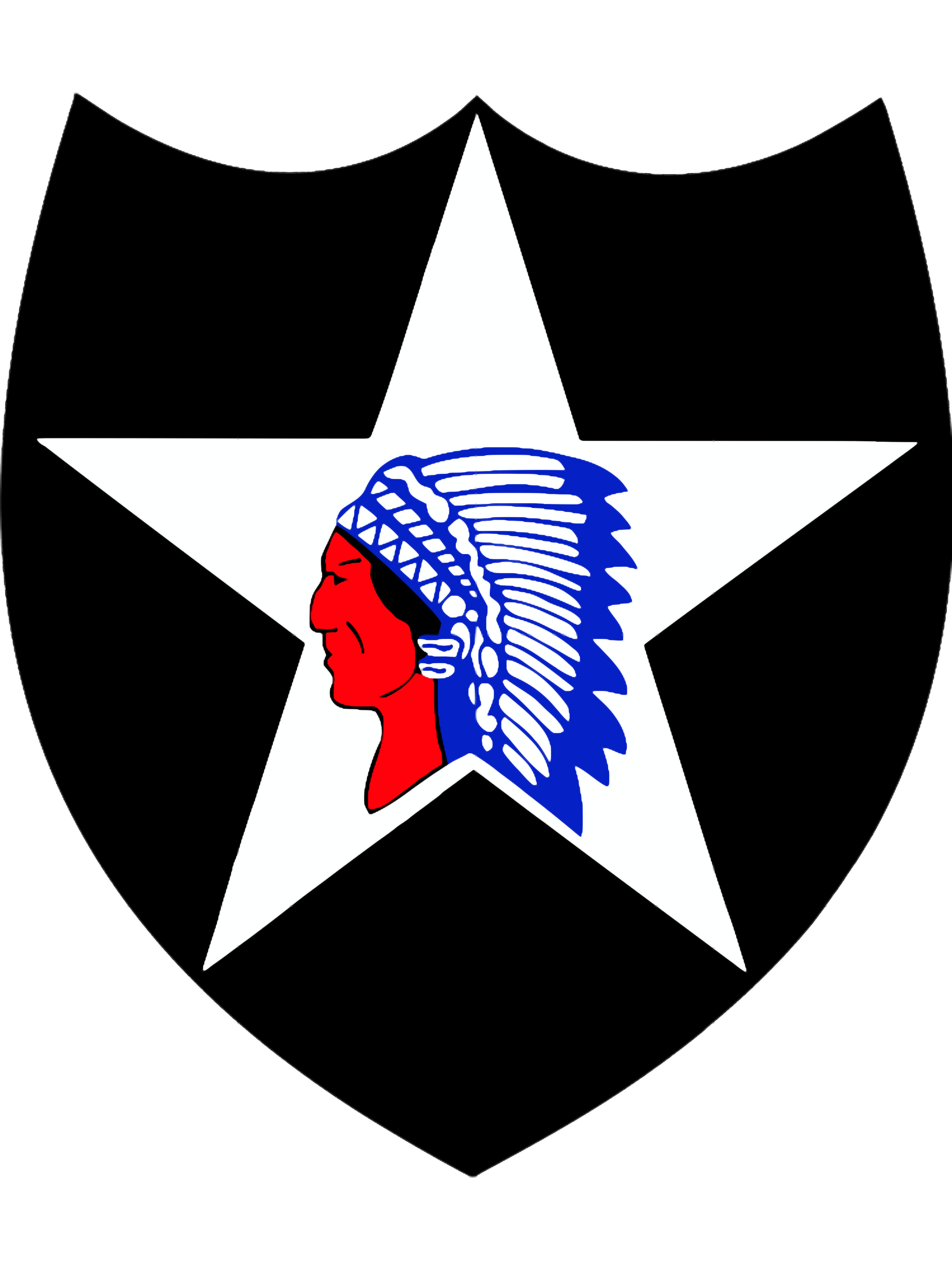 US Army 2nd Infantry Division Indian head | Inspire Uplift